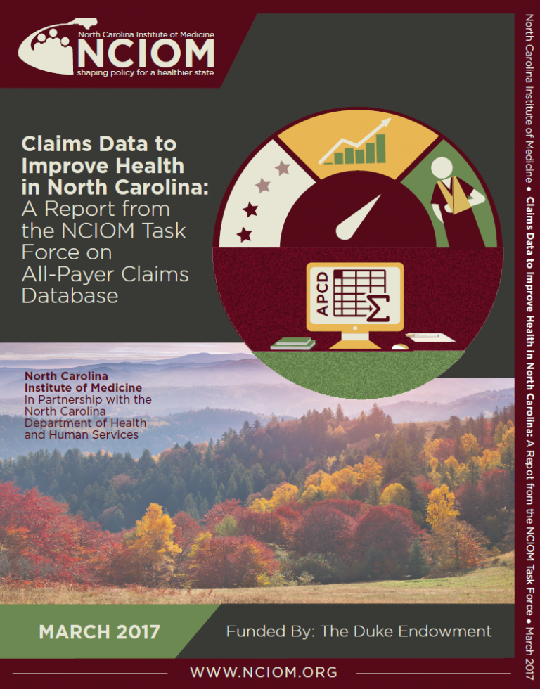 Claims Data to Improve Health in North Carolina: A Report from the ...