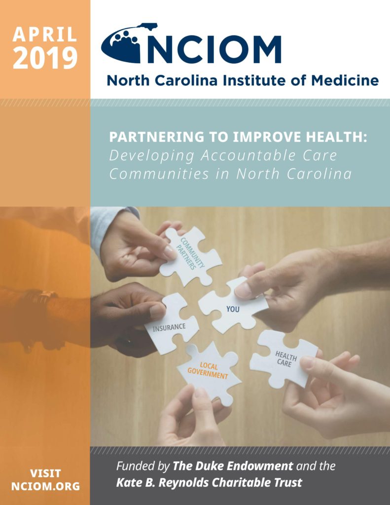 Partnering to Improve Health: Developing Accountable Care Communities ...